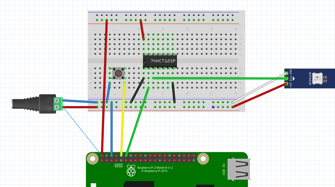 LED Lampe – Szenen- und Farbwechsel mit Taster – Joe 703